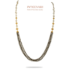 Buy Mangalsutra Online | Emerald Mayur Pendant Mangalsutra from Indeevari
