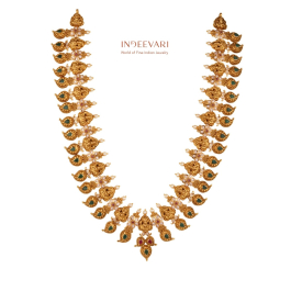 Buy Necklaces Online | Mohini Pachiwork Necklace from Indeevari